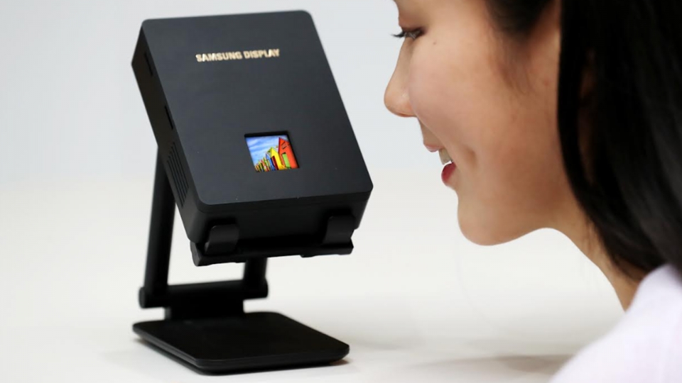 삼성디스플레이, CES서 1.03인치 RGB 올레도스 공개...3500PPI - 전자부품 전문 미디어 디일렉