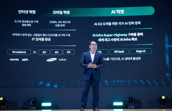 [SK AI SUMMIT] 유영상 SKT 대표 "AI, B2B로 수익화 기대" - 전자부품 전문 미디어 디일렉