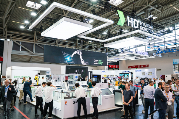 HD현대로보틱스, 세계 3대 로봇 전시회서 자동화 기술력 공개 - 전자부품 전문 미디어 디일렉