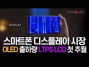 [영상] 스마트폰 디스플레이 시장 OLED 출하량 LTPS LCD 첫 추월 - 전자부품 전문 미디어 디일렉